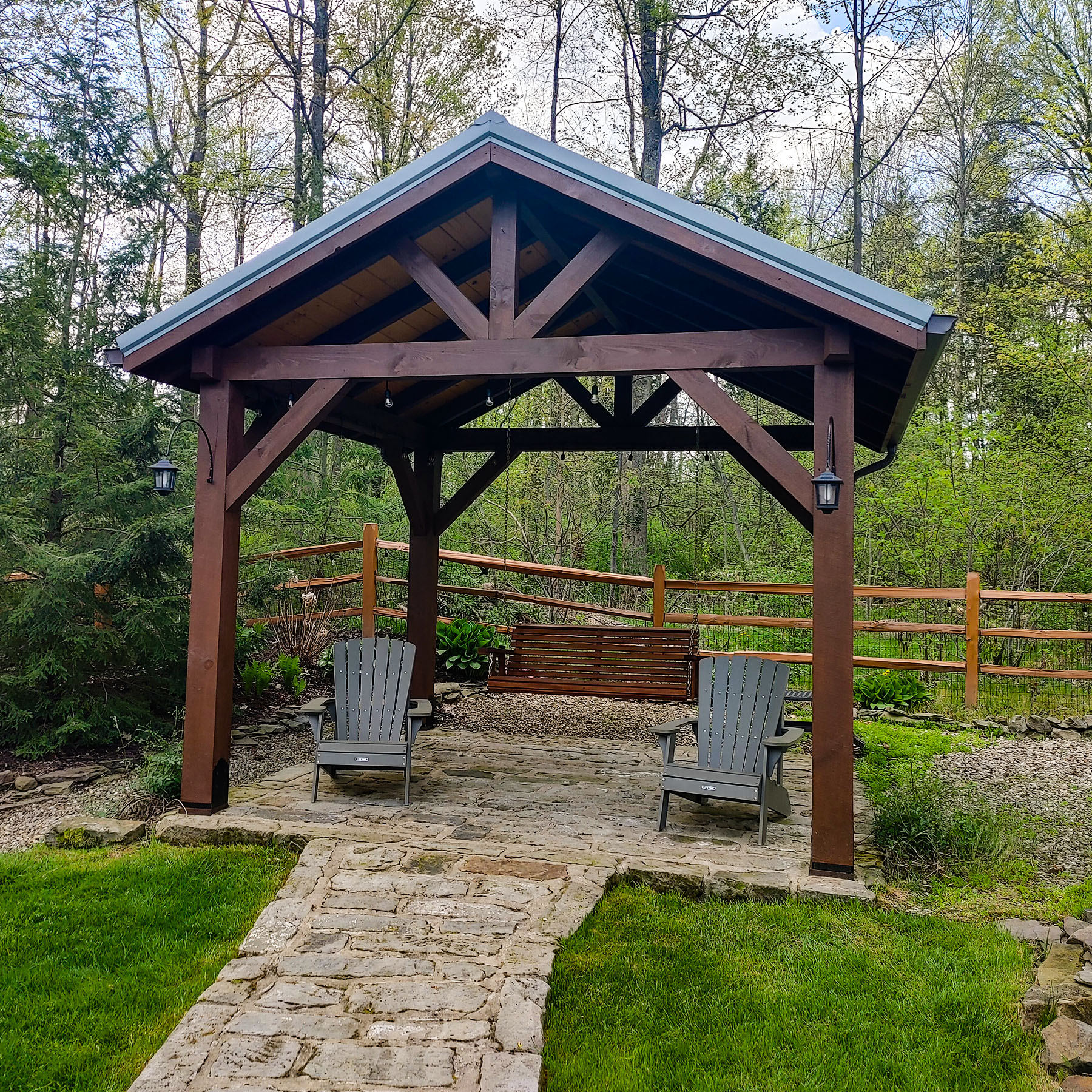 Timber Frame Pavilions | Northwoods Cabin Co.