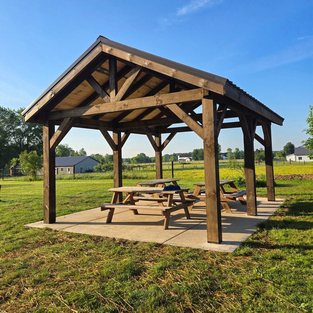 Timber Frame Pavilions | Northwoods Cabin Co.