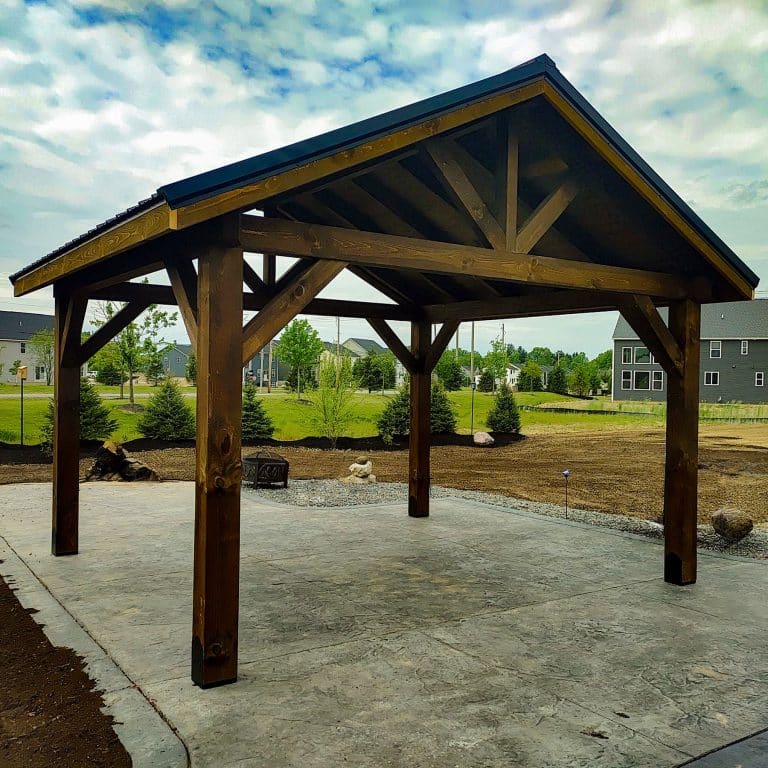 Timber Frame Pavilions | Northwoods Cabin Co.