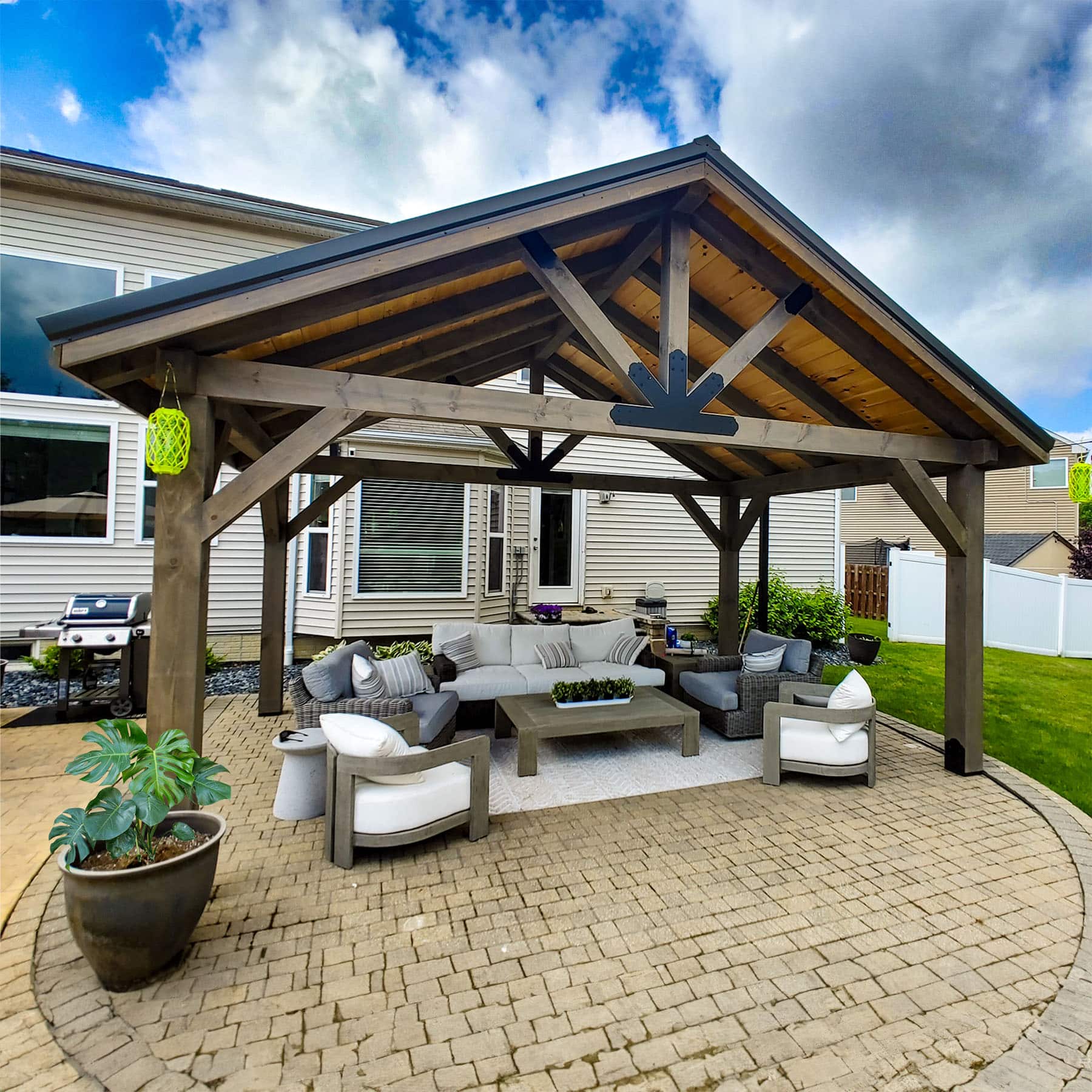 Timber Frame Pavilions | Northwoods Cabin Co.