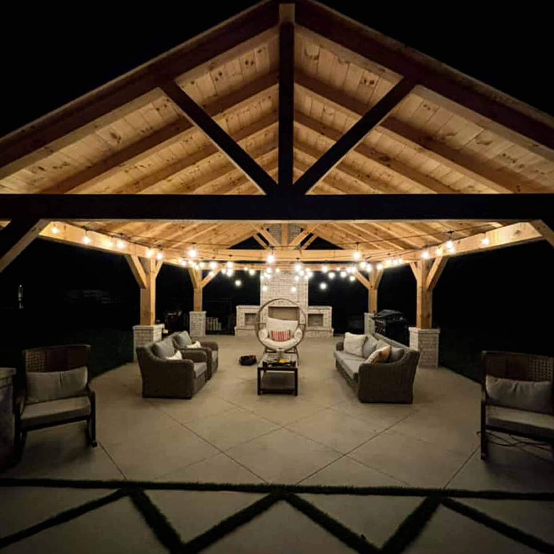 Timber Frame Pavilions | Northwoods Cabin Co.